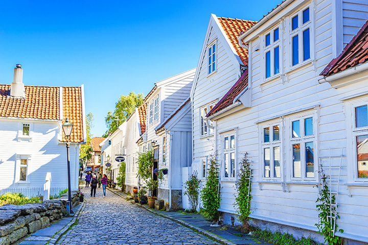 The Old Town, Stavanger, Norway - Go Next